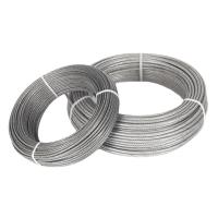 China Compliant With API Drilling Galvanized 6X19 + FC Line Contact Sand Line Steel Wire Rope for sale
