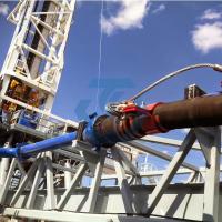 China Buckle Flange High Pressure Hose Wire Winding Hydraulic Oil Pipe Oil Field 2 3 4 Inch for sale