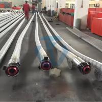 China Buckle Flange High Pressure Hose Wire Winding Hydraulic Oil Pipe Oil Field 2 3 4 Inch for sale
