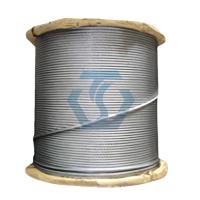 China API 9A Drilling Rig Equipment Galvanized Steel Wire Rope For Oilfield for sale