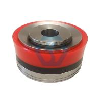 China API 7K Oilfield Welling Drilling Mud Pump Assembly Spare Parts Rubber Piston for sale