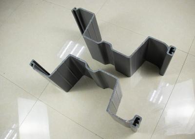 China Zero Toxic Coatings PVC Sheet Pile Grey Color For River Protection for sale