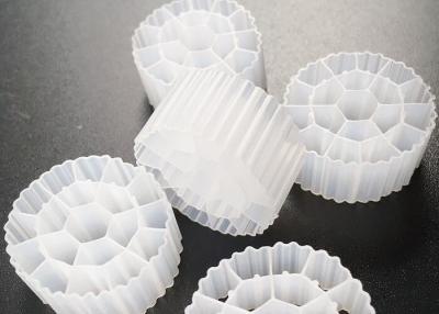 China Active Cell Process White Color HDPE Plastic MBBR Media For SBRs for sale