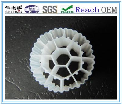 China Long Service Life MBBR Bio Media With White Color And Virgin HDPE Material For RAS for sale