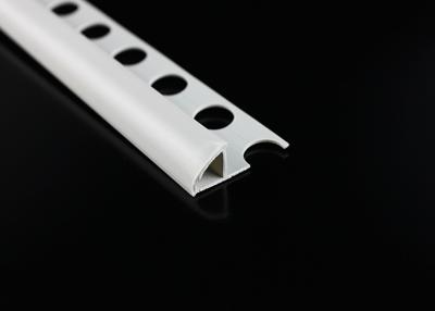 China PVC Tile Trim Outside Corner Bead 6mm Height Corner Guard Rust Proof for sale