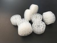 China White Color Hdpe Filter Media , Plastic Filter Media Long Service Llfe for sale