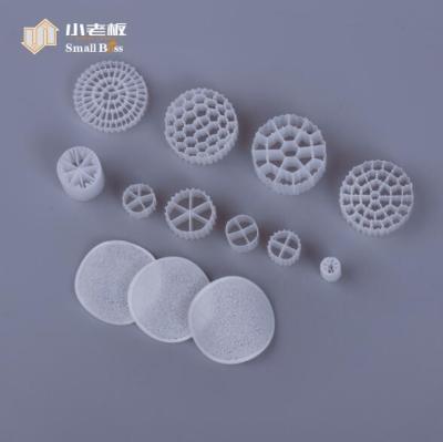 China 107kgs/cbm Mbbr Bio Filter Media Membrane Biofilm Reactor For Biological Media for sale