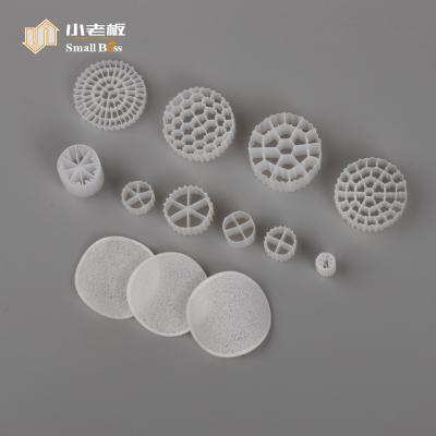 China Mbbr Aquarium K1 K3 K5 Kaldnes Pond Bio Media Filter For Sewage / Waste Treatment for sale