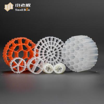 China Plastic Black Color Koi Kaldnes Filter Media Good Impact Resistance For Aquaculture for sale