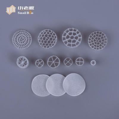 China Large Surface Area Moving Bed Biofilm Reactor 85% Porosity Biochip Mbbr for sale