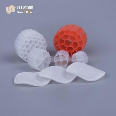 China PE38 Professional Plastic Filter Media HDPE Material Aquarium Bio Media for sale