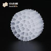 China PE37 HDPE Material White Plastic Mbbr Bio Filter Media for Sewage Water Treatment for sale