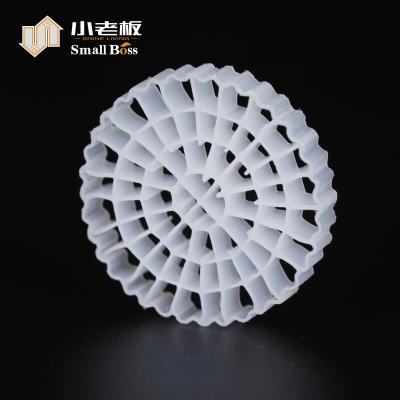 China Shock Resistance Plastic MBBR Biocell Filter Media High Surface Area For RAS for sale