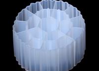 China MBBR Bio Balls PE MBBR Filter Media 19 Hole Numbers For Sewage Treatment for sale