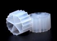 China Virgin HDPE Material White Color MBBR Filter Bio Medias For Water Treatment for sale