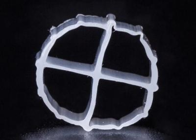 China Good Surface Area MBBR Filter Media With White Color And Virgin HDPE Material For RAS for sale