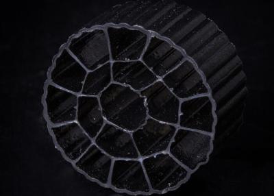 China HDPE Material PE06 Bio Media , MBBR Filter Media 25mm X 12mm Colorful for sale