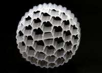 China Moving Bed Biofilm Reactor MBBR Carrier Bio Balls For Chemcial Water Treatment for sale
