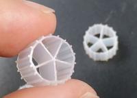 China UV Resistant HDPE 10*7MM MBBR BIOBALLS IFAS process 5 rooms fda safty material floating media cheap price for sale