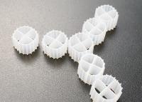 China PE Shockproof Aquariums MBBR Filter Media white color fda carrier 11*7MM MBBR Biofilm Carrier for sale