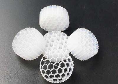 China Special Formula MBBR Filter Media With Virgin HDPE Material And White Black Color For RAS for sale