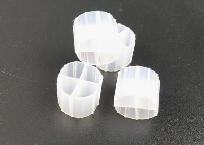 China White Floating Filter Media Virgin HDPE Material PE01 12mm X 9mm for sale