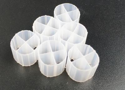 China High Efficiency White Color Plastic Material Filter Media For Waste Water Treatment mbbr for ras system large surface for sale