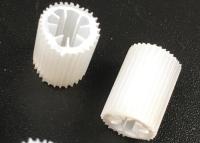 China MBBR HIPS Material Plastic Filter Media With Size 5mm X 10mm And White Color for sale