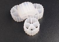 China Natural Color MBBR Filter Media  And Virgin HDPE Material MBBR Bio Media For RAS 10*7mm for sale