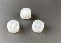 China 11*7mm MBBR Bio Filter Media K1 With White Color And Virgin HDPE Material for sale