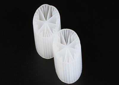 China Plastic Material MBBR Bio Media Virgin HDPE And White Color 15*15mm Size For Water for sale