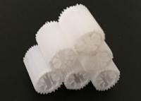China High Surface Area MBBR Bio Media  White Color Sinking HIPS Material for sale