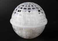 China Big Size Ball Self Cleaning Biofilm Reactor Biocell Filter Media HDPE for sale