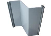 China Grey Color Vinyl PVC Sheet Pile Customized Z Type Extrusion for sale