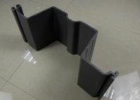 China Recycled Plastic PVC Sheet Pile For Water Control Solution Grey Color for sale