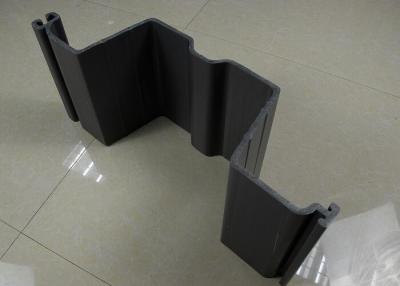 China Recycled Plastic PVC Sheet Pile For Water Control Solution Grey Color for sale