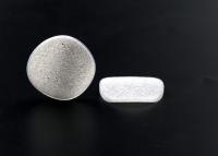 China Bio Chips Biological Biotube Filter Media White Color Round Flat Pieces for sale