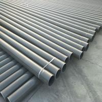 China Sch80 UPVC Pipe 3 Inch Transparent PVC Pipe Black Color 1.0Mpa 1.6Mpa for Water Supply for sale