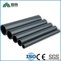 China UPVC Pipe 4in 8 Bar Socket Connection Custom Color Industrial Water Supply for sale