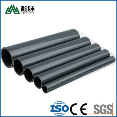 China UPVC Pipe 4in 8 Bar Socket Connection Custom Color Industrial Water Supply for sale