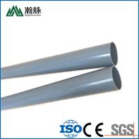 China 6 Inch PVC UPVC Pipe Grey Color for Water Supply 160mm Outer Diameter PN10 for sale