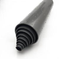 China ASTM Standard UPVC Pipe 18mm Diameter 200mm OD Lightweight Corrosion Resistant Non Conductive for sale