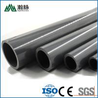 China ASTM Standard UPVC Pipe 18mm Diameter 200mm OD Lightweight Corrosion Resistant Non Conductive for sale