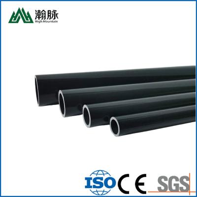 China Grey PVC U Pipe 125mm Diameter 8 Inch PN16 for Water Supply Durable Corrosion Resistant for sale