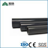China Clear UPVC Pipe 20mm to 630mm OD for Tap Water Piping Projects High Strength for sale