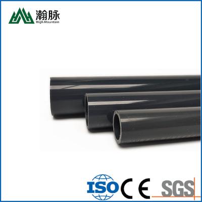 China Clear UPVC Pipe 20mm to 630mm OD for Tap Water Piping Projects High Strength for sale