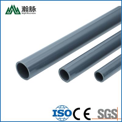 China UPVC Pipe 110mm 160mm Plastic PVC U Pipe for Drainage Sewer Water Supply Agriculture for sale