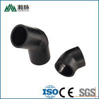 China HDPE Pipe Fittings Elbow Connector DN20-DN1600 PN6-PN20 High Density Polyethylene for sale