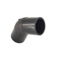 China HDPE Pipe Fittings 45 Degree Elbow Socket Fusion Fittings DN20-800mm SDR9 SDR11 SDR17 for sale