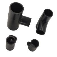 China HDPE Pipe Fittings Hot Fusion Tee for Water Supply and Drainage DN20-DN1600 PN6-PN20 for sale